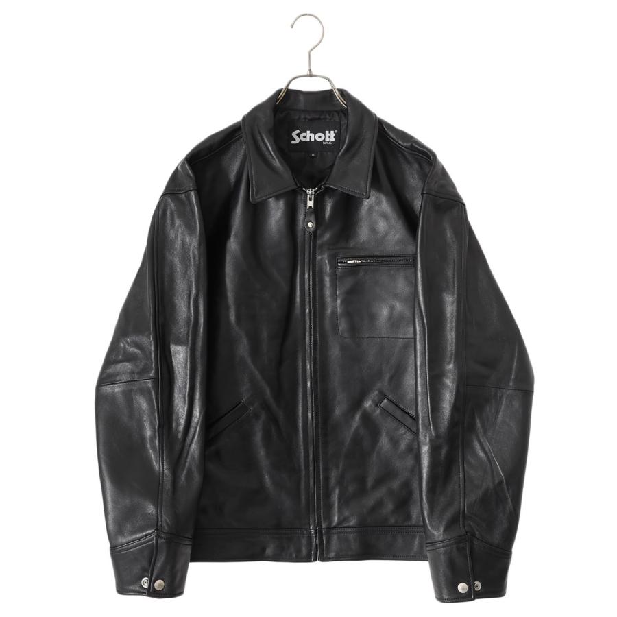 【P10倍】Schott / ショット ： LEATHER TRACKER JACKET ： 3121034 :3121034:ARKnets - 通販 - Yahoo!ショッピング