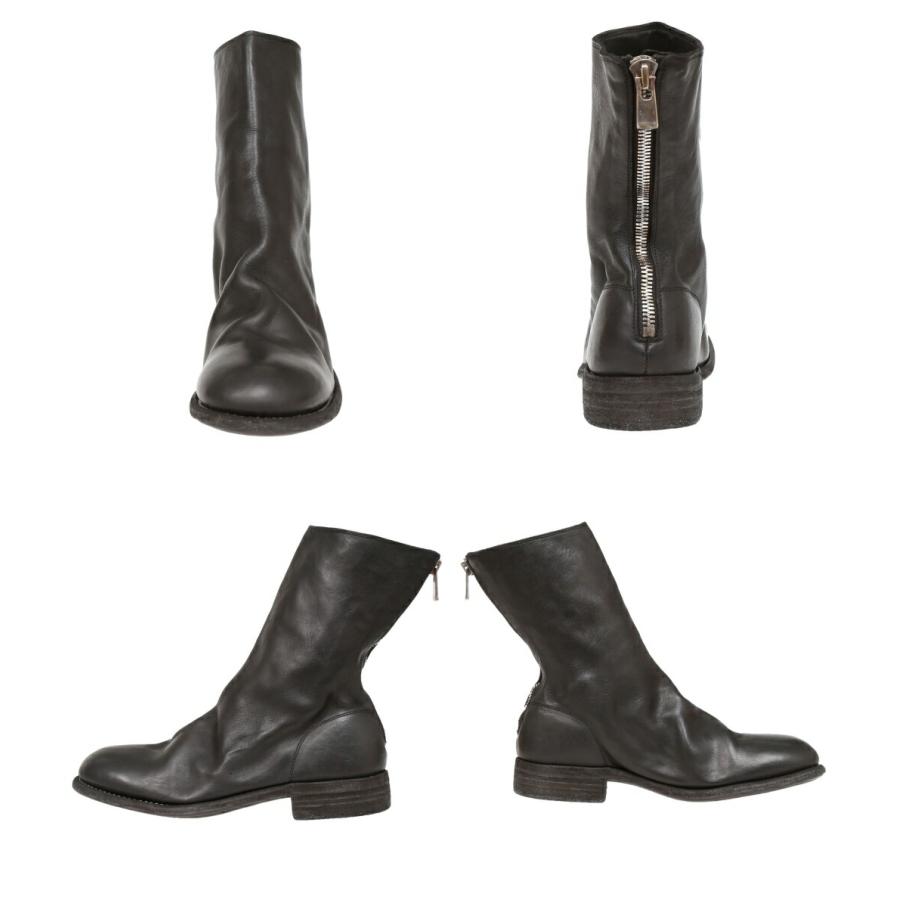 GUIDI / グイディ ： 988 Horse Full Grain Backzip Boot ： 988-HORSE :988-HORSE ...