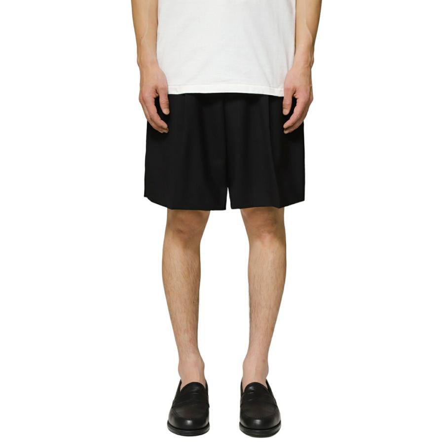 MARKAWARE / マーカウェア ： DOUBLE PLEATED CLASSIC WIDE SHORTS ： A24B-04PT01B : a24b-04pt01b : ARKnets ...