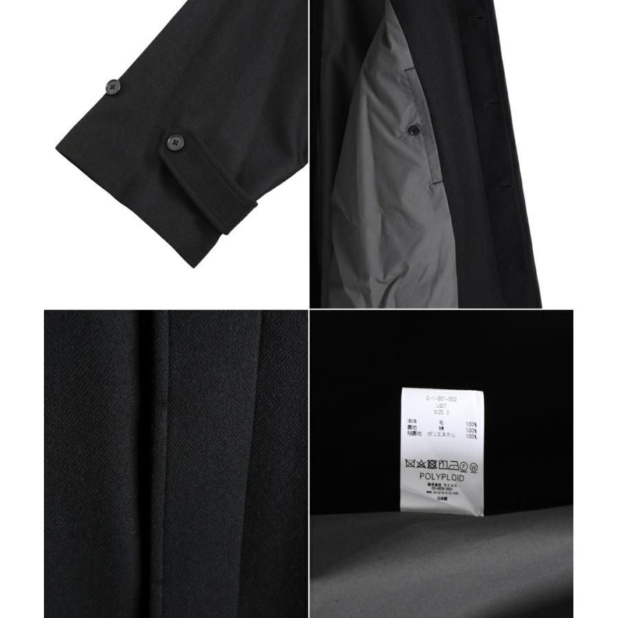 POLYPLOID / ポリプロイド ： LONG COAT C ： C-1-001-002 : c-1-001-002 : ARKnets - 通販 - Yahoo!ショッピング
