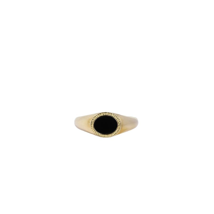 GIGI / ジジ ： [レディース]Onyx signet ring (small) H10087 : ARKnets - 通販 ...