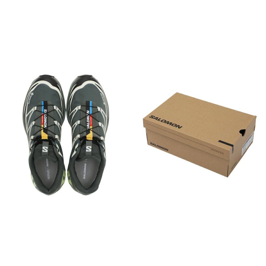 SALOMON SNEAKERS / サロモン スニーカーズ ： XT-6 GTX Urban Chic/Black/Lime Cream ...