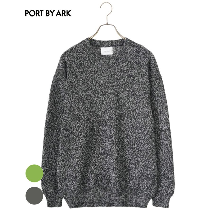 PORT BY ARK 【P10倍】PORT / ポートバイアーク ： Crewneck Knit 全2色 PO14-K002 ...
