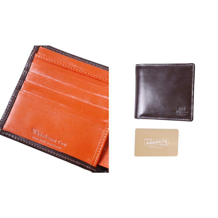 Whitehouse Cox / ホワイトハウスコックス ： NOTECASE WITH COIN CASE (HOLIDAYLINE ...