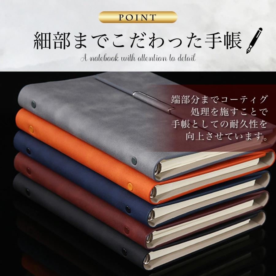 システム手帳 a5 6穴 薄型 手帳カバー A5 メモ帳 リフィル バインダー : ARK Store - 通販 - Yahoo!ショッピング