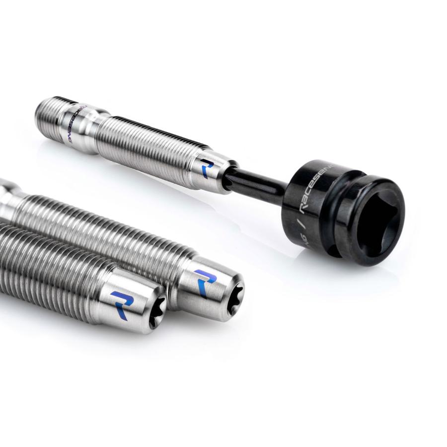 RACESENG レースセング チタンスタッドコンバージョンキット：20本セット：M12X1.5：BMW：3シリーズ：E21/E30/E36/E46/E90/E91/E92/E93等に ...