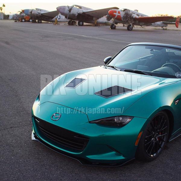 VERUS ENGINEERING(ヴェルスエンジニアリング)：A0080A：MAZDA・ロードスター（ND5RC）ボンネットルーバーキット : RK-ONLINE Yahoo!ショッピング店 ...