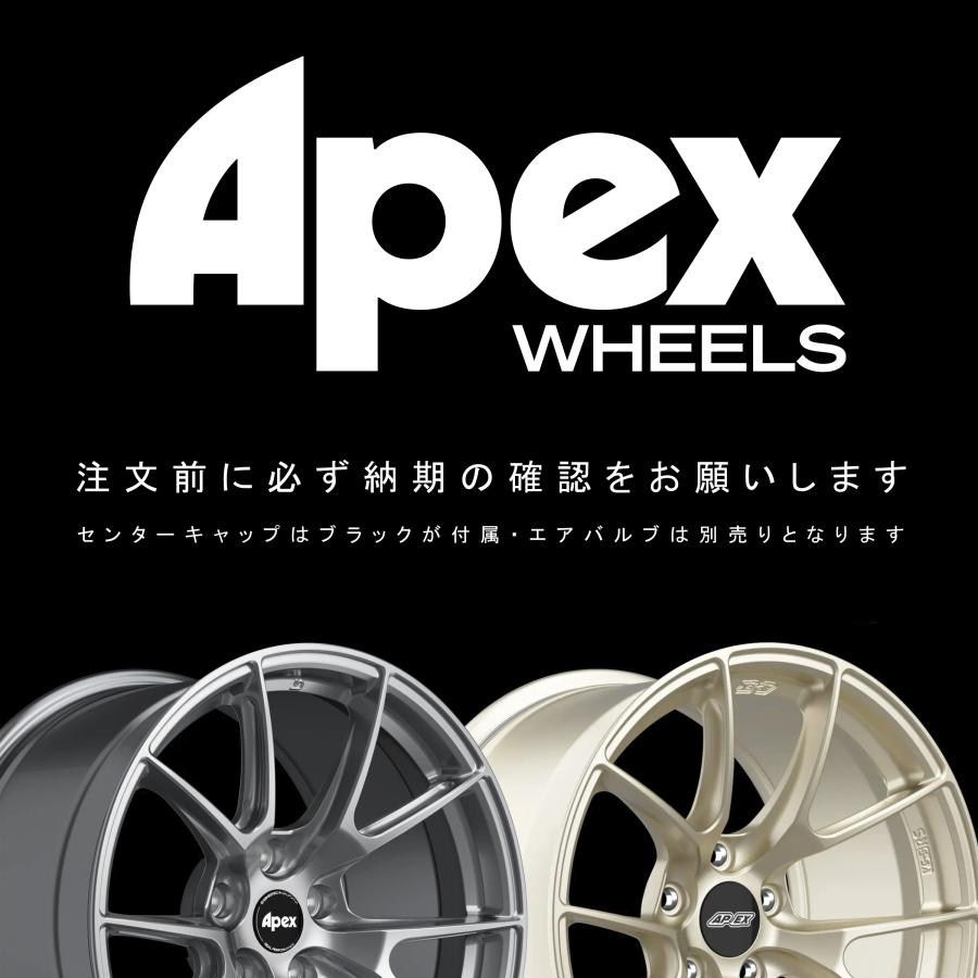 APEX VS-5RS FRONT：19inchx9.5J+25 REAR：19inchx11J+40 5x112mm 66.6mm TOYOTA GRスープラ：A90/A91：4本セット ...