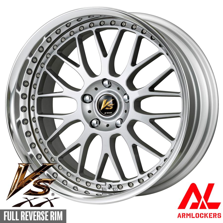 WORK ワーク VS XX 8.5j 18インチ フルリバース ライトグレイッシュシルバー LGS ホイール 1本 ダブルエックス : アームロッカーズYahoo!ショップ - 通販 ...