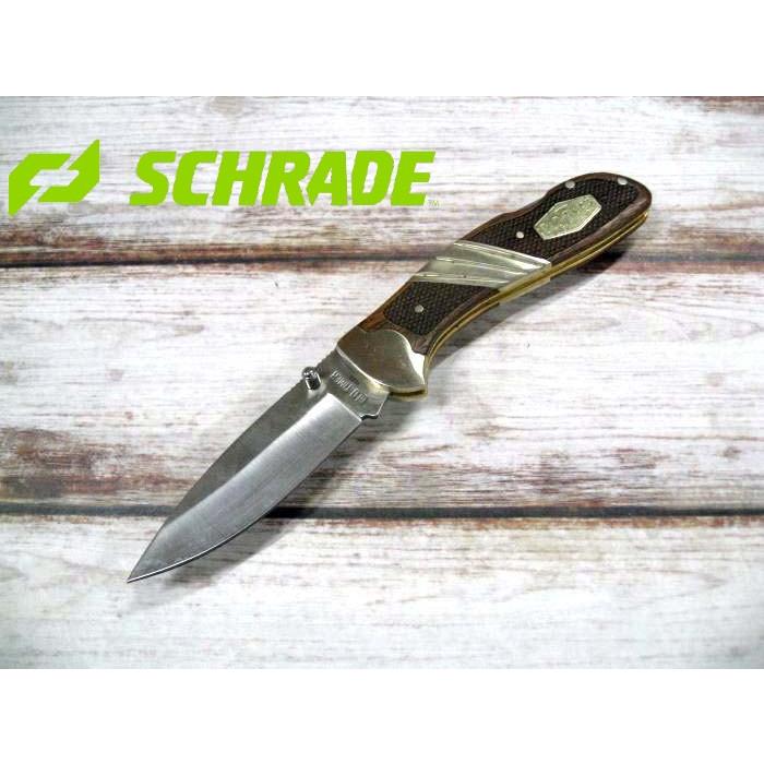 シュレード 31OT オールドタイマー ミディアム ロックバック 折畳み ナイフ 7Cr17MoV鋼/ウッドハンドル Schrade メール便配送可 : アームズギア ヤフー店 - 通販 ...