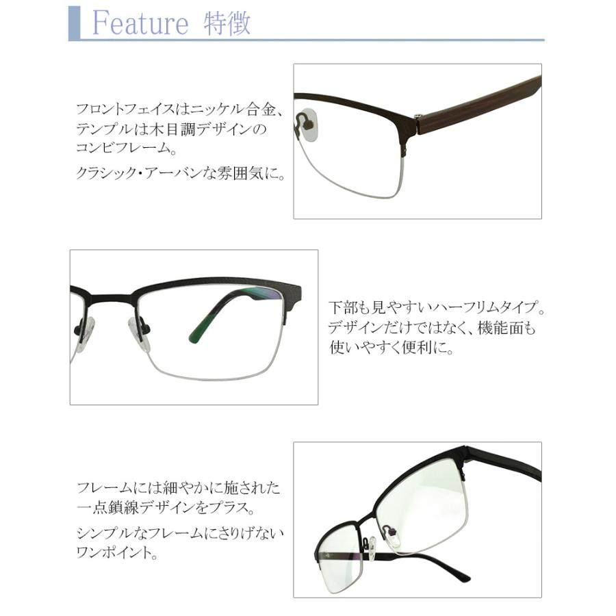 日本製 Nikon レンズ使用 遠近両用メガネ】フュージョンエフェクト