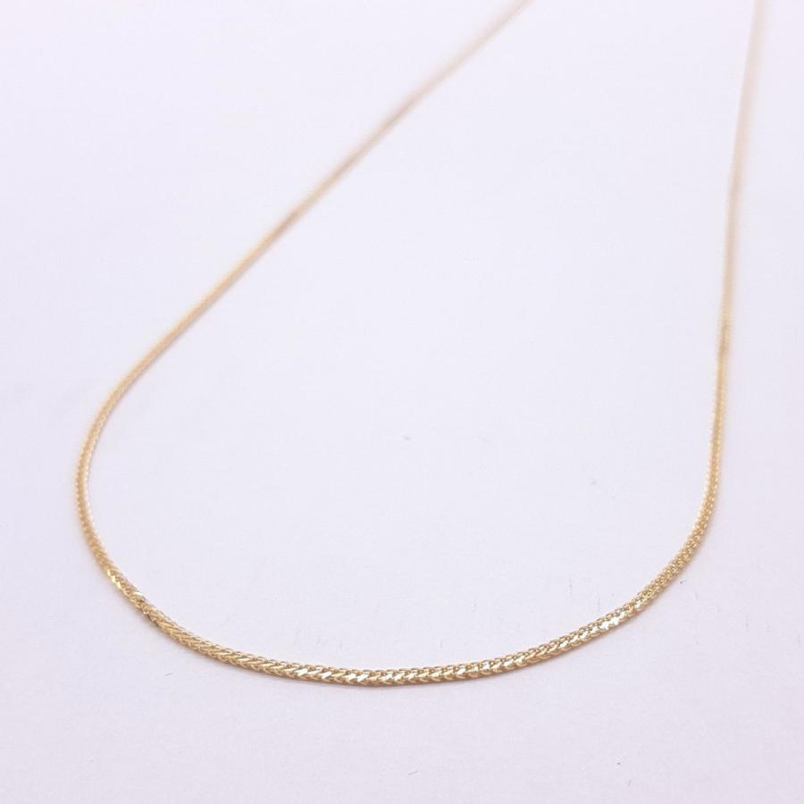 K18/18金 喜平チェーン ネックレチェーン 極細 全長50cm 1mm ゴールド スライドアジャスター付き : アラナヴ ジェムス - 通販 - Yahoo!ショッピング