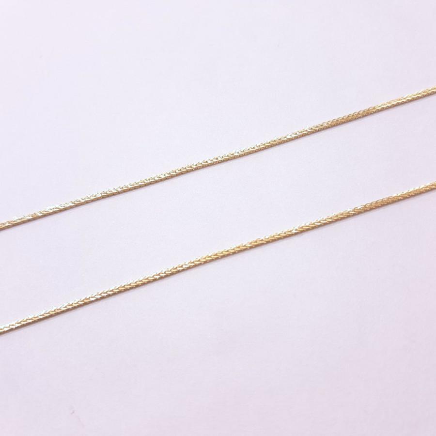 K18/18金 喜平チェーン ネックレチェーン 極細 全長50cm 1mm ゴールド スライドアジャスター付き : アラナヴ ジェムス - 通販 - Yahoo!ショッピング