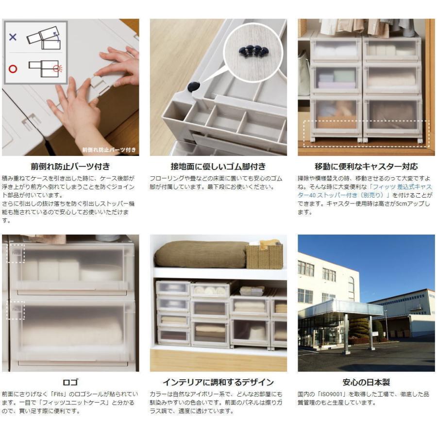 天馬（Fits）フィッツユニットケース 4430【ホワイト】【2個セット】 : 4430w-2 : AROTHOヤフー店 - 通販 - Yahoo!ショッピング