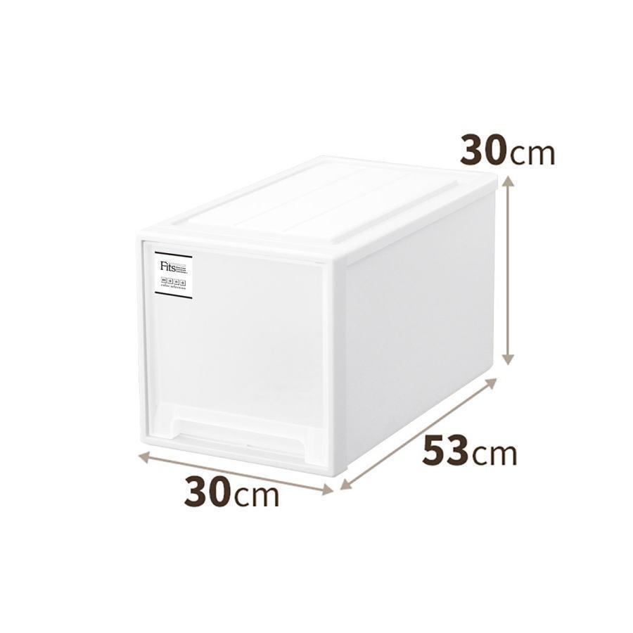 天馬 フィッツケース モノ クローゼット L-30【お買い得4個セット】収納ケースといえばFitsケース クローゼット収納シリーズ :mono-l30-4:AROTHOヤフー店 - 通販 ...