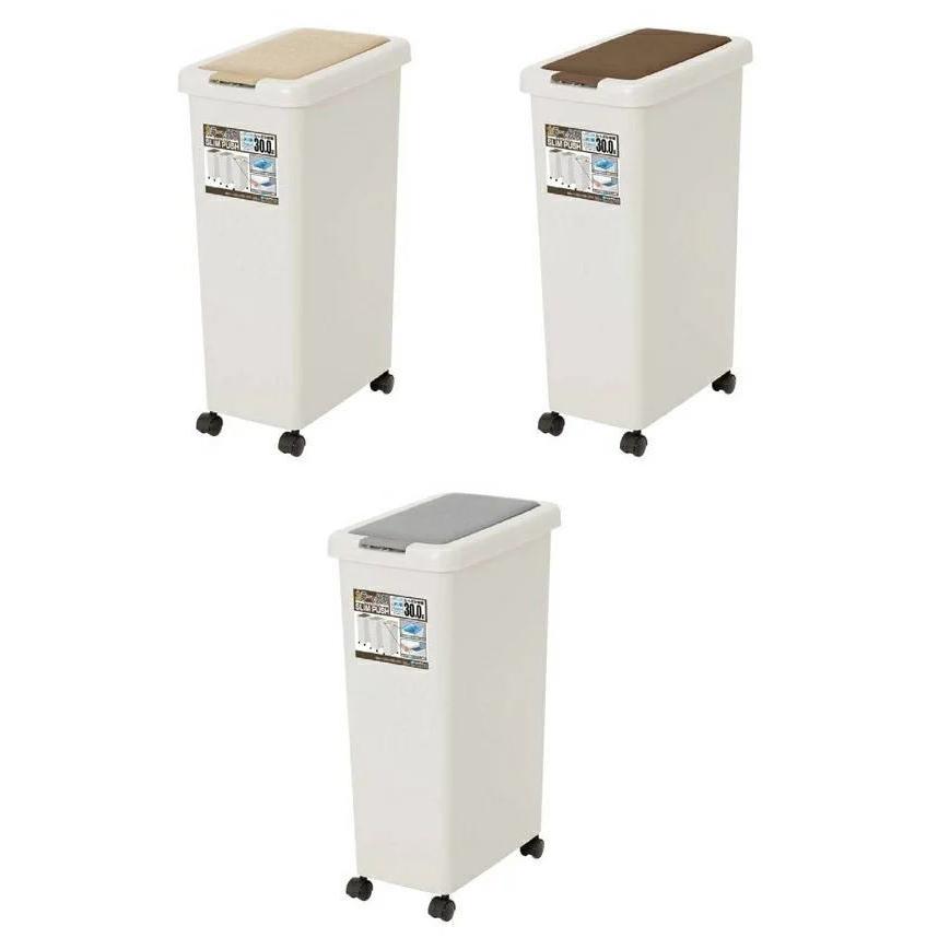 THANKO ダストボックス スリムプッシュ 30L 〜サンコープラスチック〜 : AROTHOヤフー店 - 通販 - Yahoo!ショッピング