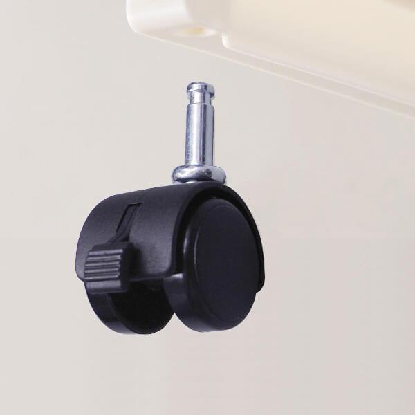 天馬 差込式キャスター30 ストッパー付【ブラック】 :t-sc30-bk:AROTHOヤフー店 - 通販 - Yahoo!ショッピング