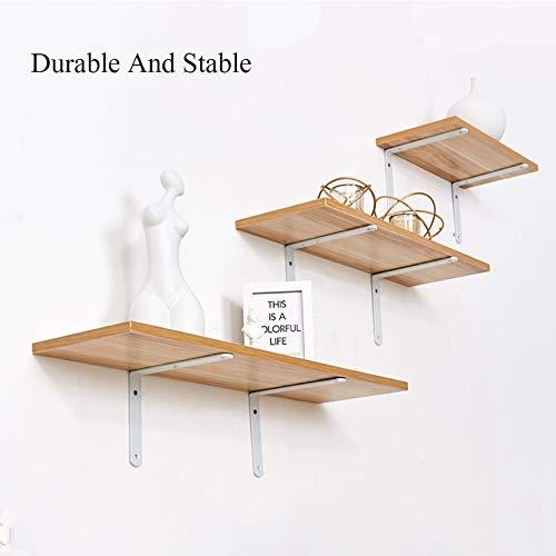 TK.Felly L字金具 棚受け 金具 4本セット L型 DIY オリジナル 飾り棚 壁固定 シェルフ (白 242*152) : wss-61az7y7iwkg4 ...