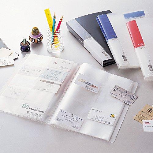 リヒトラブ 名刺ファイル A4 400枚 藍 A945アイ : AROUNDSTORE - 通販 - Yahoo!ショッピング