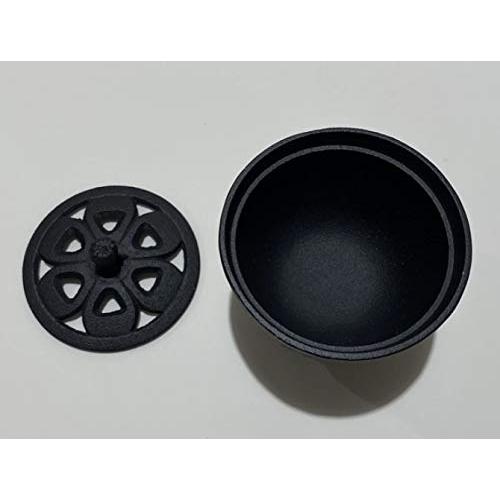 岩鋳(Iwachu) 香炉 花びら 黒 本体サイズ(cm):Φ8.5*H9 南部鉄器 29206 : AROUNDSTORE - 通販 - Yahoo!ショッピング