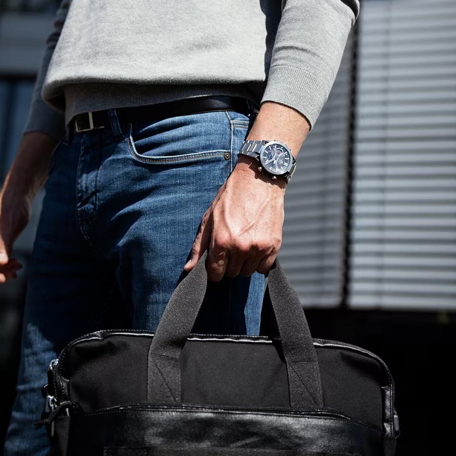 EDIFICE（CASIO） CASIO EDIFICE カシオ エディフィス ECB-2000D-1A スマートウォッチ Bluetooth ...