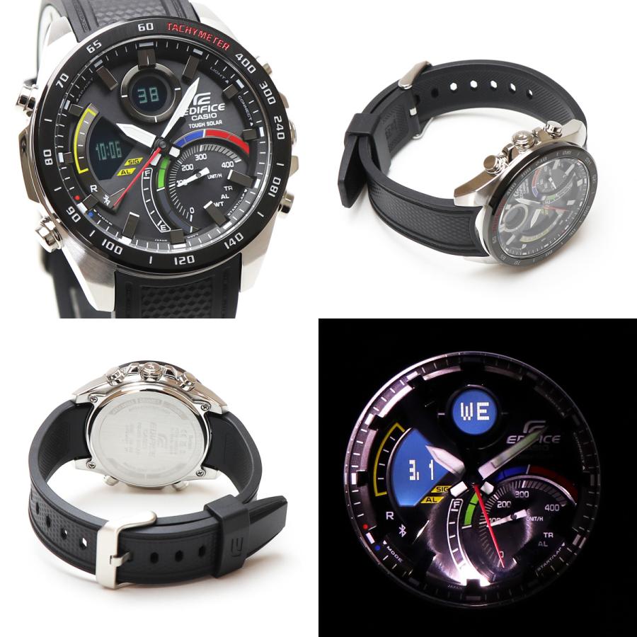 EDIFICE（CASIO） CASIO EDIFICE カシオ エディフィス スマートウォッチ Bluetooth タフソーラー ECB ...