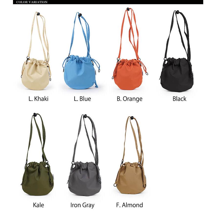 hellolulu ハロルル BEA （ベア） 2WAY オーバルスリング Sサイズ ショルダーバッグ 巾着 軽量 レディース メンズ 男女兼用 (bea) : bea : ARROWHEAD ...