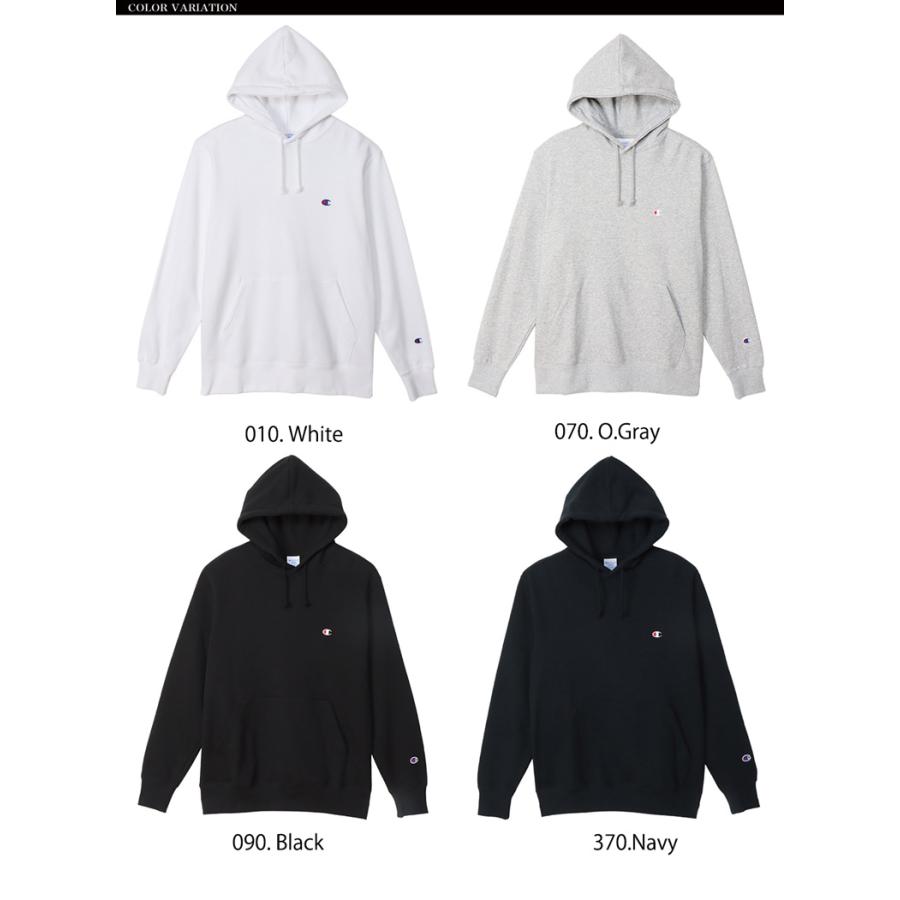 Champion チャンピオン スウェット プルオーバーパーカー フーデッドスウェットシャツ 長袖 ベーシック無地 (c3-y136) :C3 ...