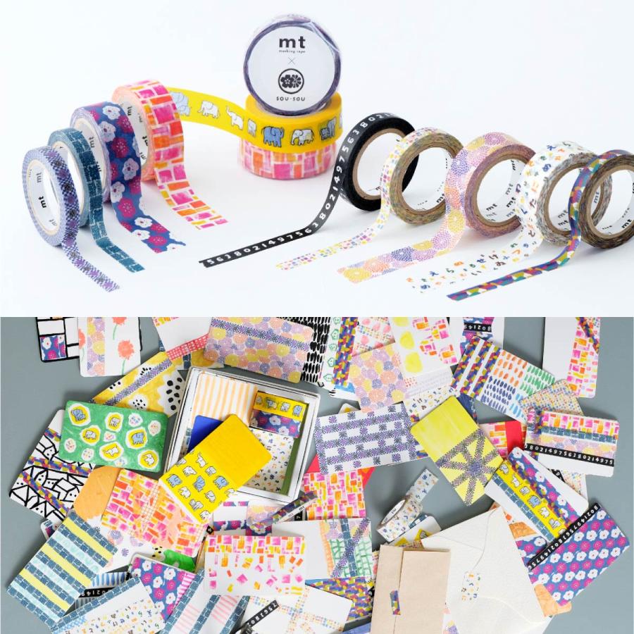 mt 【ネコポス可】 カモ井加工紙 mt×【SOU・SOU(ソウソウ)】 15mm×7m(MTSOU06〜10・16〜20) : Art&Craft Lab - 通販 - Yahoo!ショッピング