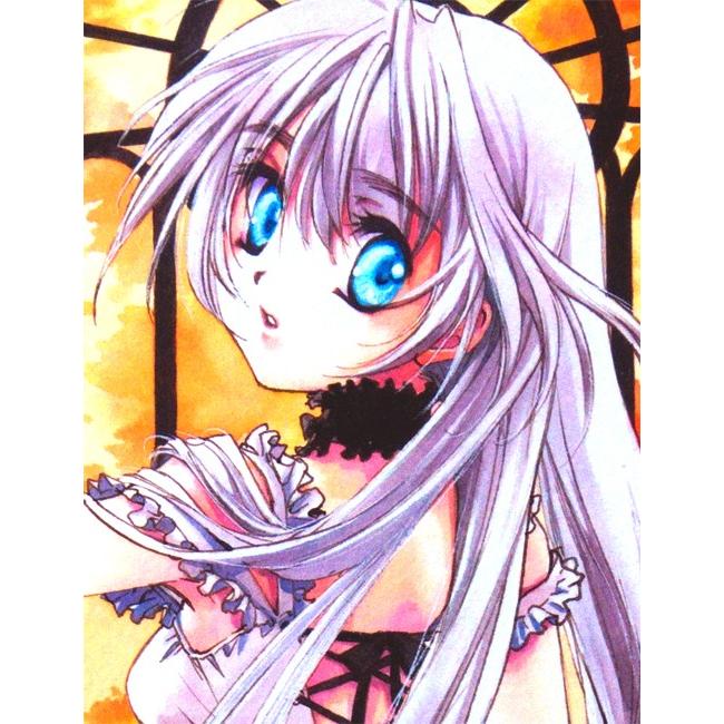 四季童子(shiki その他版画 doji) 「フルメタルパニック 美術 工芸品 版画 1」版画 ミックスドメディア 本人 鉛筆 サイン ...