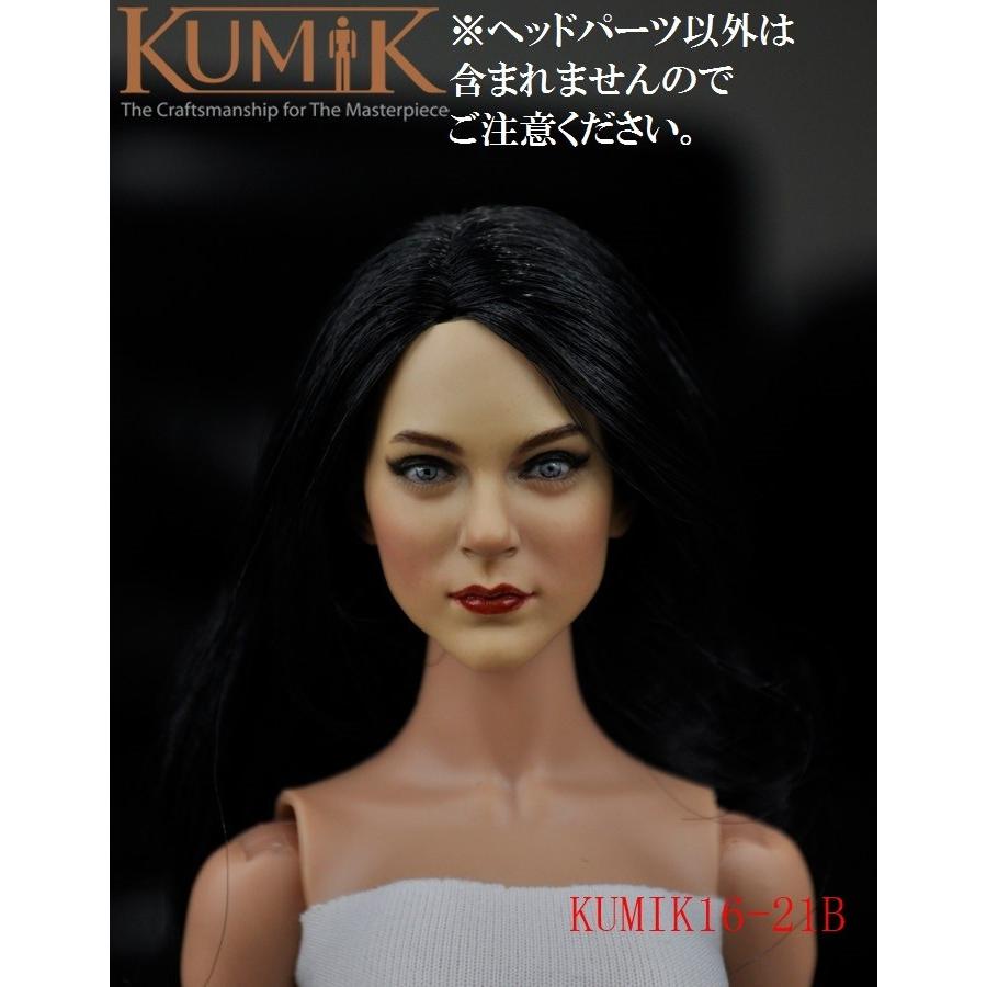 KUMIK 1/6サイズフィギュア用 女性ヘッドパーツ 16-21B : Artcreator-BM-2 - 通販 - Yahoo!ショッピング