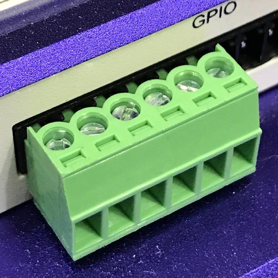 BrightSign GPIO ユーロブロック互換コネクター 3.5mmピッチ 6極 : アルテビジョン ヤフーショップ - 通販 ...