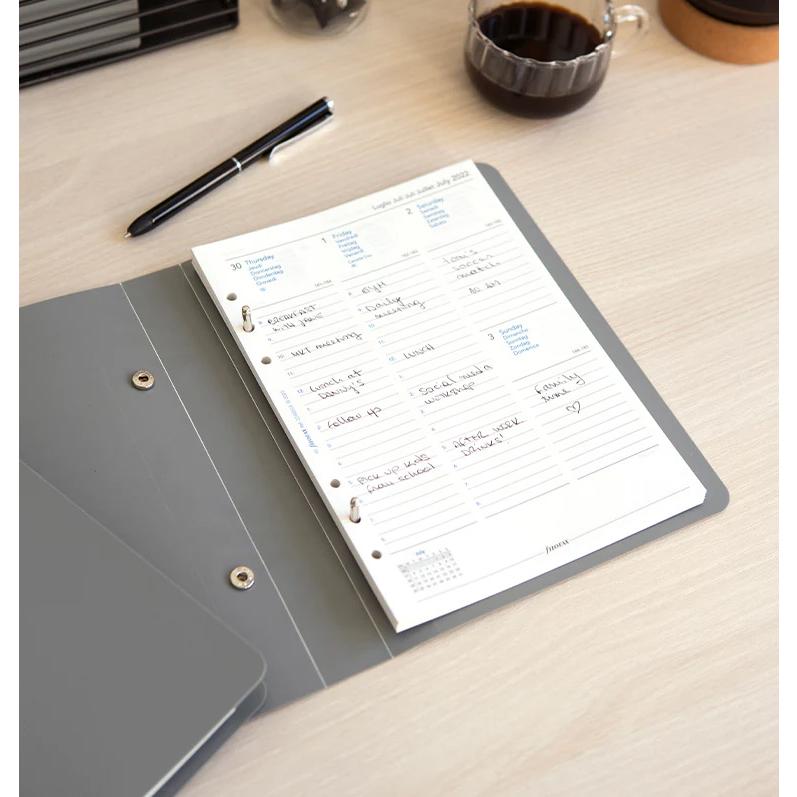 ファイロファックス システム手帳 リフィル 保管バインダー A5サイズ デスクサイズ ストーレージバインダー 保存 Storage ...