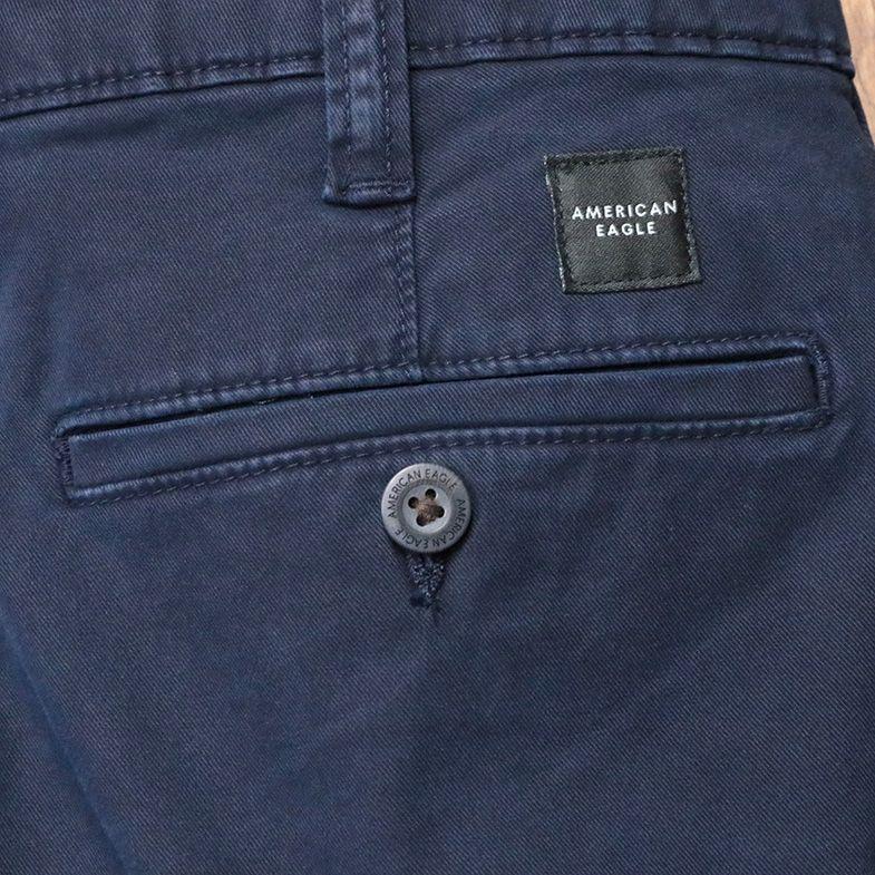 American Eagle 【期間限定ポイント5倍】AMERICAN EAGLE クロップド チノパンツ 1523-4673 ストレッチ ...