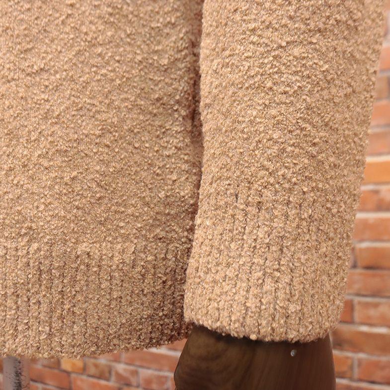 【期間限定ポイント15倍】【アウトレット】MASQ ハーフジップニット ブークレーニット 伸縮 無地 ほっこり イタリア製 セーター 30代 40代 お洒落 メンズ : アートフィッシュ ...