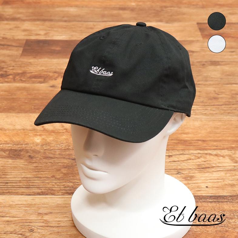 Et baas 【期間限定ポイント15倍】Et ロゴ刺繍 6パネル キャップ 帽子 コットン ウォッシュ加工 無地 ストリート ゴルフ メンズ 紳士 : アートフィッシュ Yahoo!店 ...