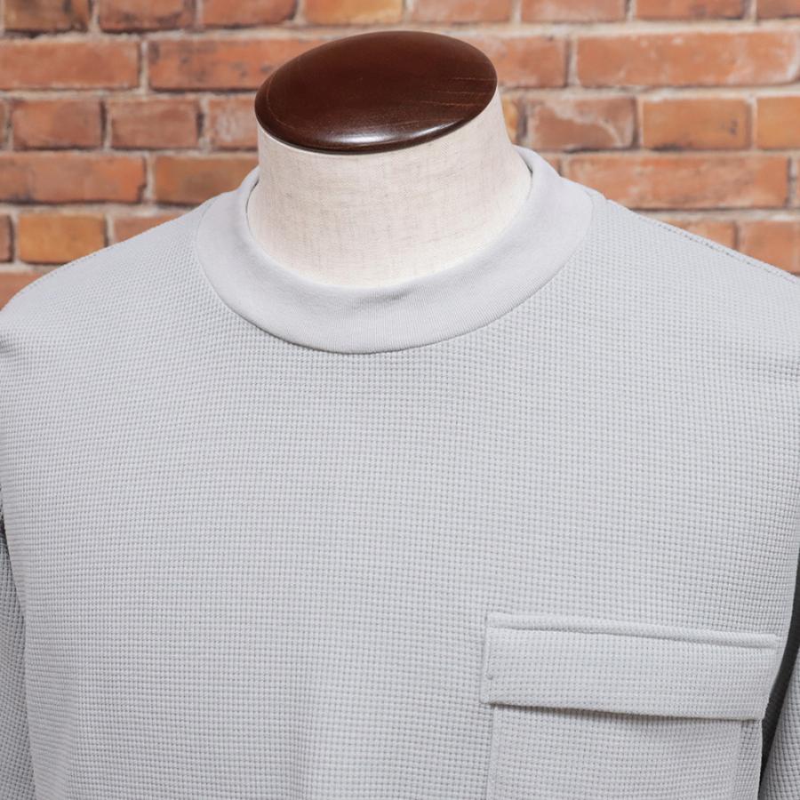 Et baas 【期間限定ポイント5倍】Et ワッフル ロングスリーブ Tシャツ 日本製 カットソー 長袖 ロンT ロンティー 吸水速乾 UVカット メンズ 紳士 エバース : アート ...