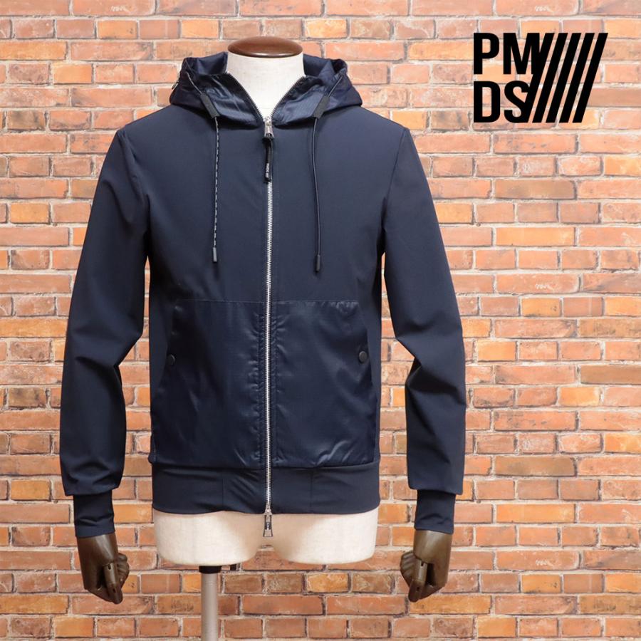 P.M.D.S. 【アウトレット】PMDS パーカー GHISLAIN ハイパーストレッチ 伸びる 無地 フード プリント イタリア製 スポーティー メンズ ピーエムディーエス : アート ...