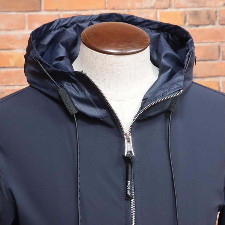 P.M.D.S. 【アウトレット】PMDS パーカー GHISLAIN ハイパーストレッチ 伸びる 無地 フード プリント イタリア製 スポーティー メンズ ピーエムディーエス : アート ...