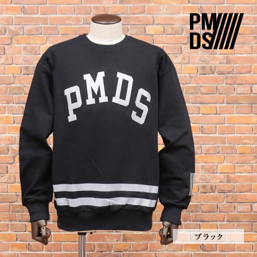 P.M.D.S. 【アウトレット】PMDS トレーナー ELTON スウェット伸縮 ロゴ レタード プリント イタリア製 ピーエムディーエス アメカジ レトロ メンズ : アートフィッシュ ...