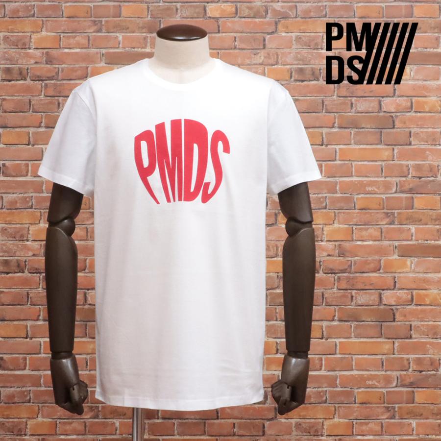 P.M.D.S. 【期間限定ポイント5倍】PMDS 丸首Tシャツ WARP ジャージー快適 ロゴ プリント クルーネック 半袖 イタリア製 メンズ プレゼント 半T : アートフィッシュ ...