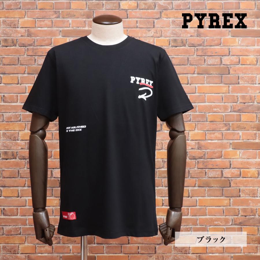 PYREX 丸首Tシャツ 21EPC42293 バックプリント ジャージー快適 イタリア製 半袖 ストリート メンズ パイレックス : アートフィッシュ - 通販 - Yahoo!ショッピング
