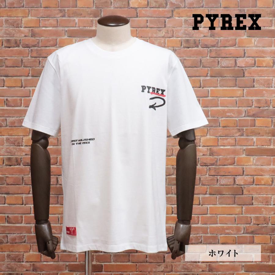 PYREX 丸首Tシャツ 21EPC42293 バックプリント ジャージー快適 イタリア製 半袖 ストリート メンズ パイレックス : アートフィッシュ - 通販 - Yahoo!ショッピング