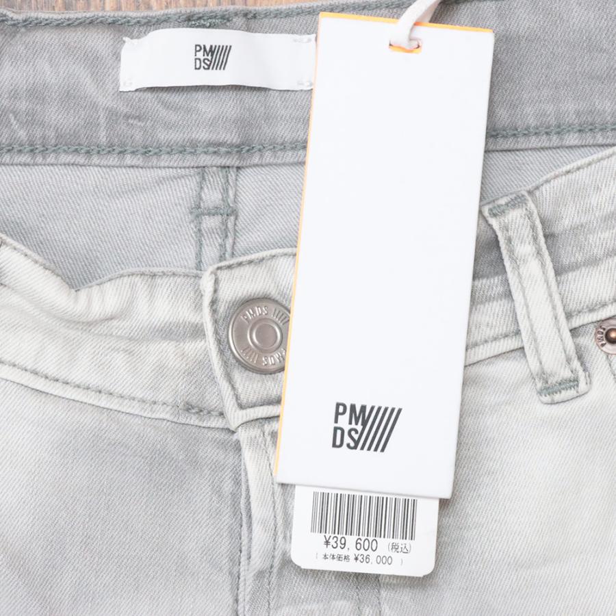 P.M.D.S. 【期間限定ポイント5倍】24SS PMDS デニムパンツGERARD ストレッチ ダメージ リペア加工 イタリア製 テーパード メンズ ピーエムディーエス : アート ...