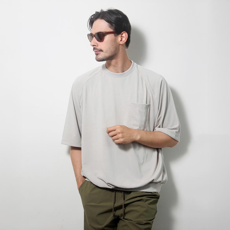 Et baas 【期間限定ポイント5倍】春夏 5分袖 Tシャツ 日本製 ラグラン 裾リブ おしゃれ カットソー カジュアル メンズ 紳士 エバース : アートフィッシュ - 通販 ...