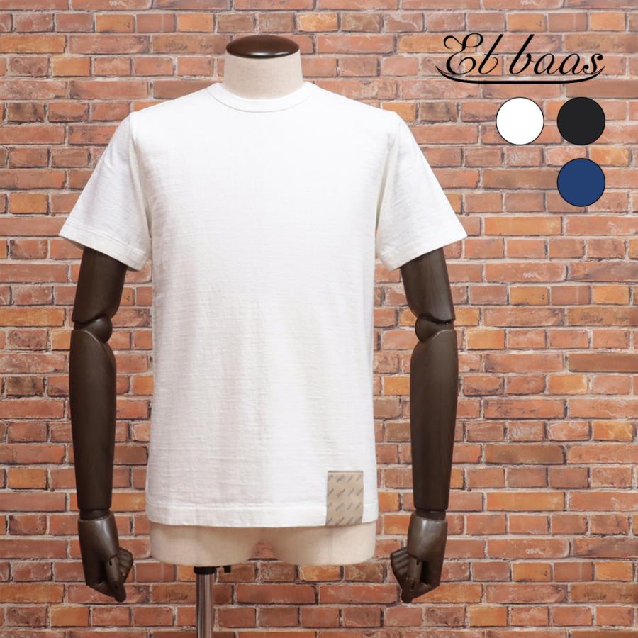 Et baas 【期間限定ポイント11倍】春夏 PATCHII コラボ 半袖Tシャツ クルーネック 日本製 丸胴 天竺 スラブ カットソー メガネ拭き付き メンズ 紳士 エバース : アート ...