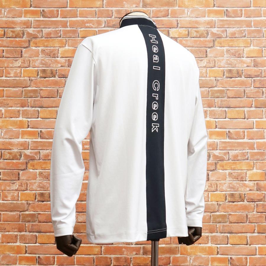 Heal Creek 【ポイント5倍！3/24 8:00まで】Heal ハーフジップ 長袖シャツ 001-28210 日本製 ストレッチ ゴルフ スポーツ メンズ ヒールクリーク : アート ...