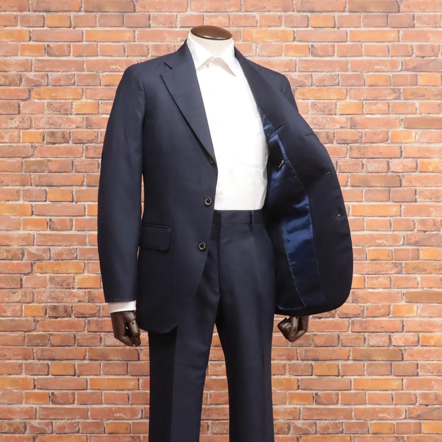 DOUBLE STANDARD CLOTHING 秋冬 D/him スーツ 1411-062-201 日本製 MOON社 ウール100％ 段返り3B シングルブレスト 英国 老舗 ムーン ...