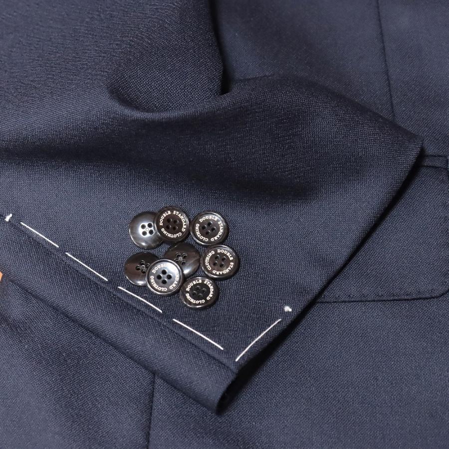 DOUBLE STANDARD CLOTHING 秋冬 D/him スーツ 1411-062-201 日本製 MOON社 ウール100％ 段返り3B シングルブレスト 英国 老舗 ムーン ...