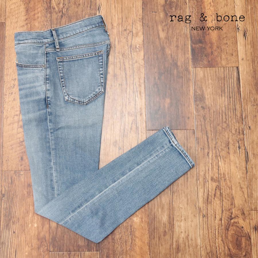 rag & bone 【期間限定ポイント5倍】rag＆bone 美脚デニムパンツ MED22F1224CARE ストレッチ ウォッシュ加工 ヴィンテージ ジーンズ メンズ インポート ...